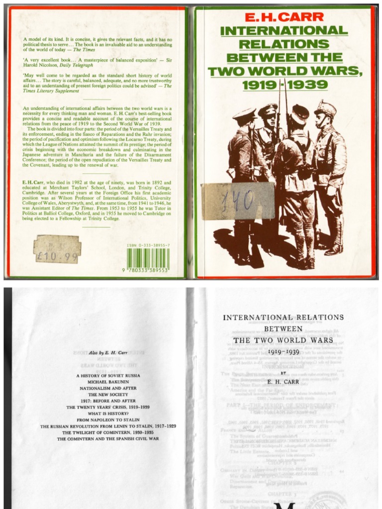International Relations Between The Two World Wars, 1919-1939 by Edward ...
