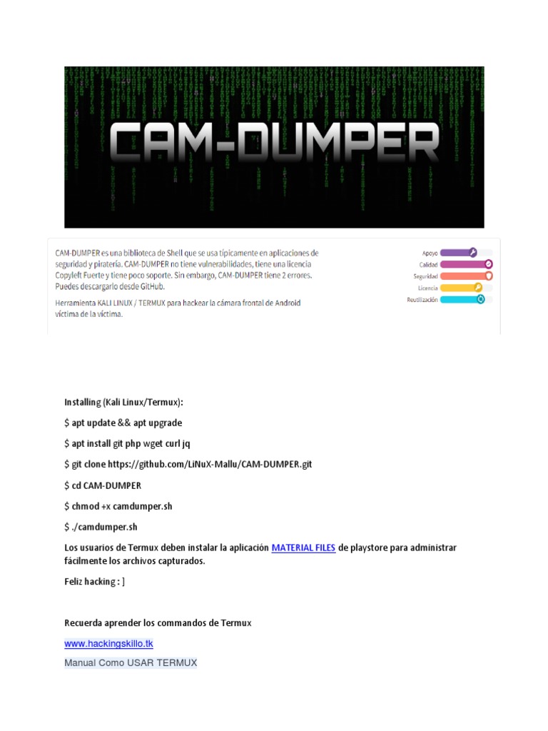 Cam Dumper | PDF | Informática