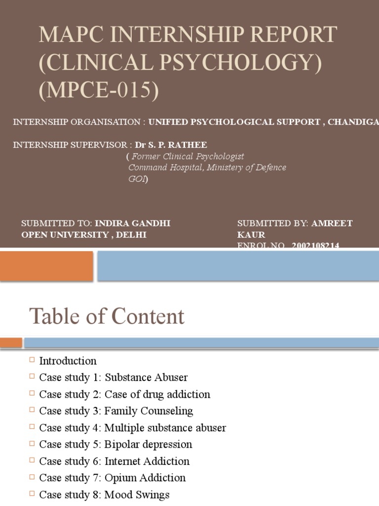 Internship Report | PDF