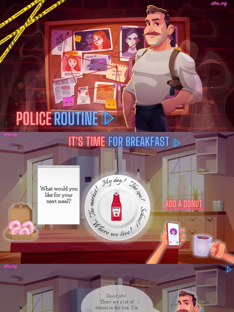 Police Routine (Possessive Case) | PDF | Home & Garden