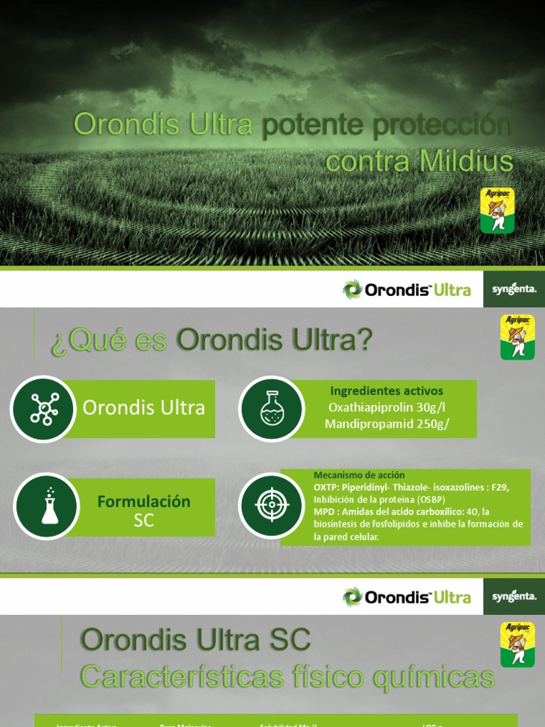 Orondis Ultra: Protección contra Mildius | PDF | Biología Celular ...