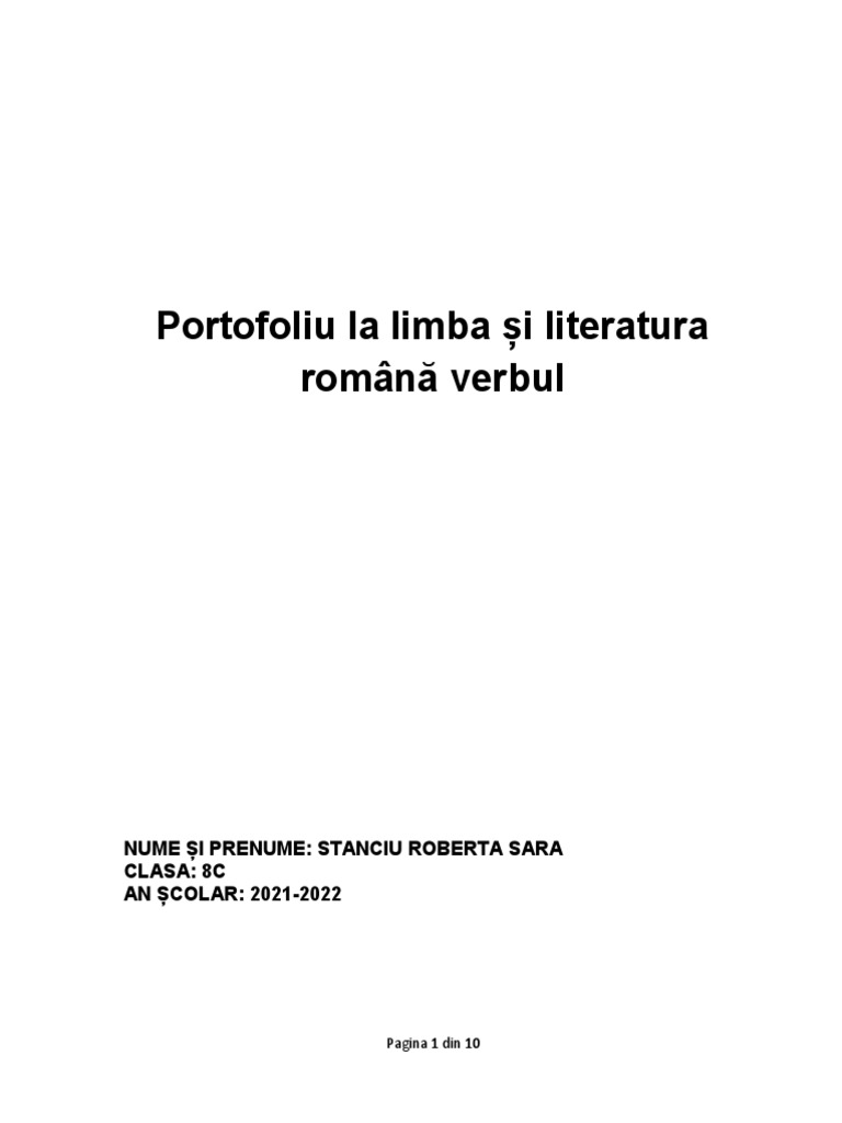 Portofoliu PDF | PDF