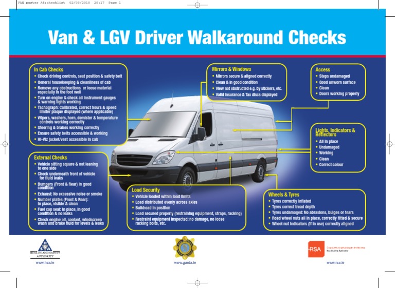Van and LCV Driver Poster | PDF | Tire | Truck