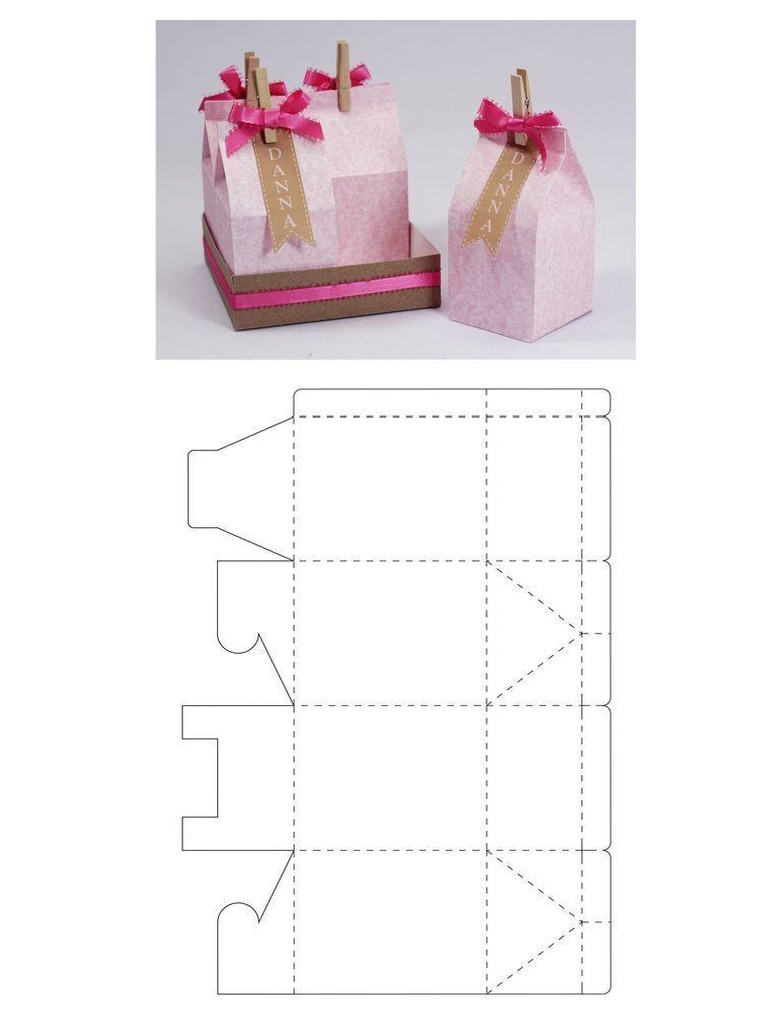 8 Moldes de Cajas | PDF