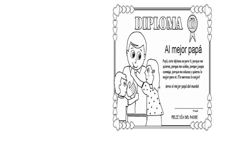 Tarjetas Del Dia Del Padre 1 | PDF