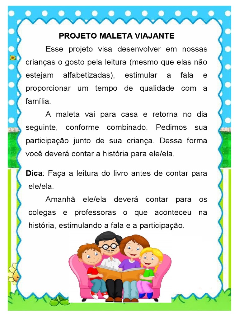 Projeto Maleta Viajante | PDF