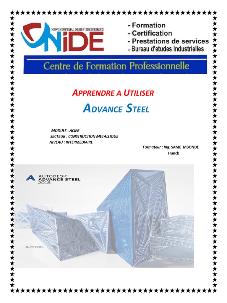 Manuel Advance-Steel-2018 | PDF