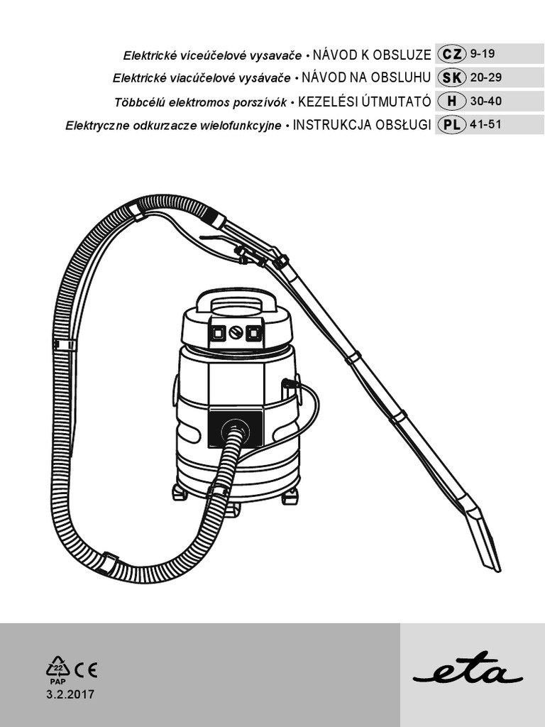 ETA Neptun 3404 Használati Utasítás | PDF