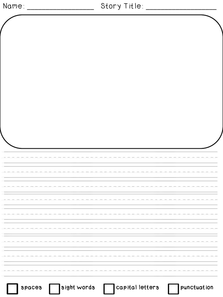 Spaces Sight Words Capital Letters Punctuation | PDF | Language Arts ...
