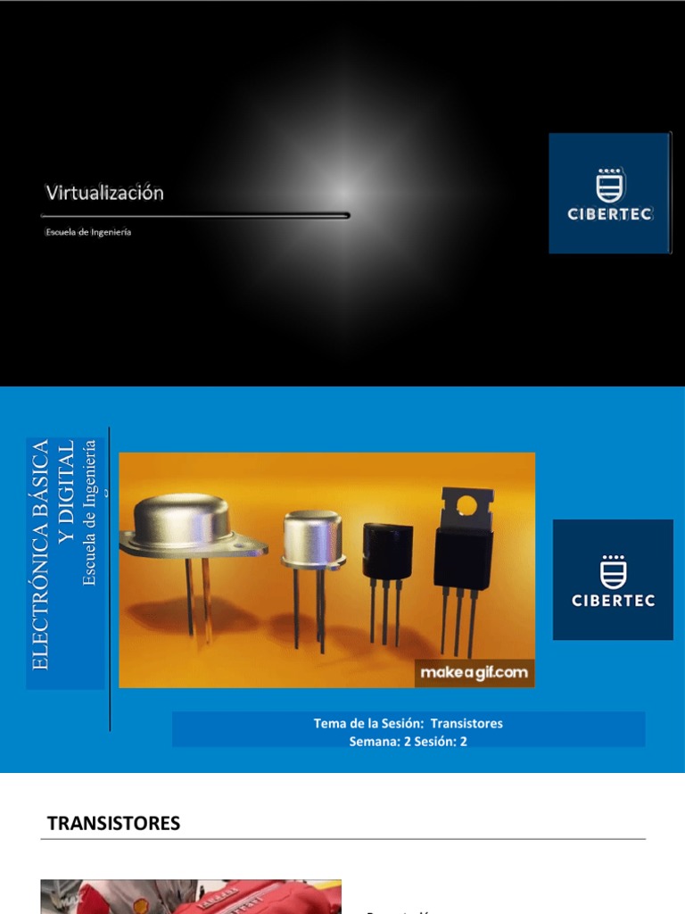 Tipos de Transistores y Funciones | PDF