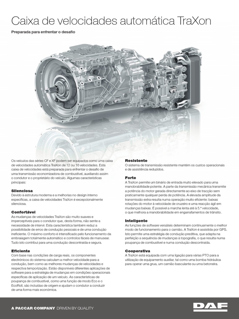 Daf Traxon 69637 Pt | PDF | Motores