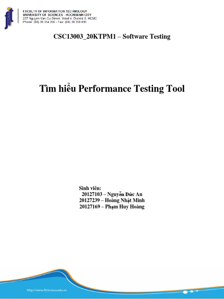 Performace Testing Tool | PDF Performace Testing Tool | PDF