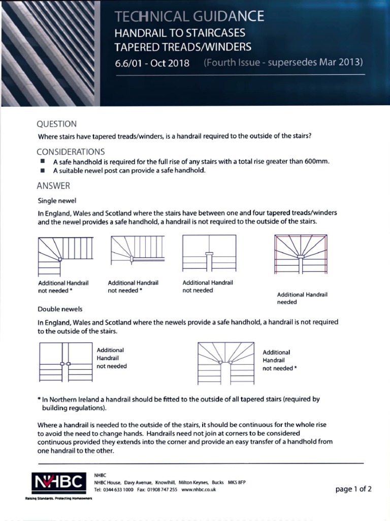 Nhbc Stair Handrails | PDF