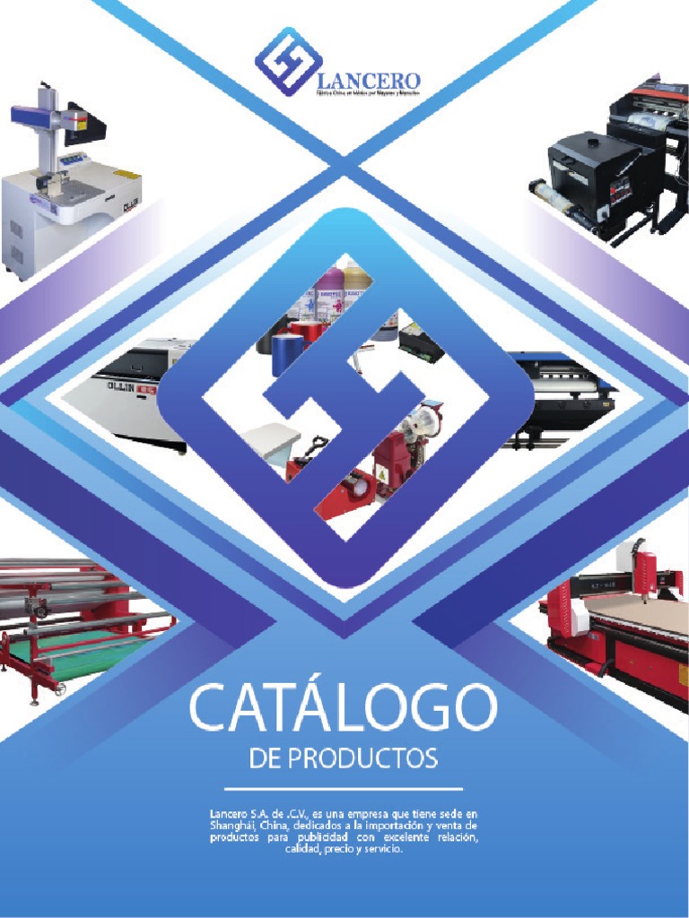 Cátalogo Lancero 2023 CNC, Láser, Fibras Láser y Dobladoras | PDF