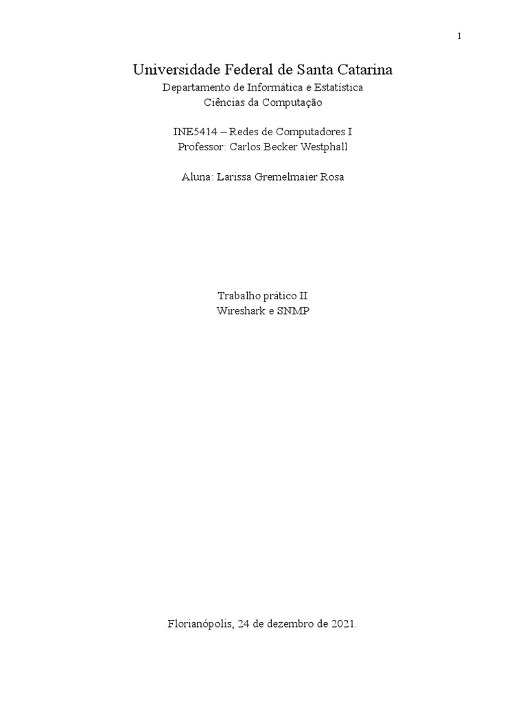 Trabalho 2 Relatório | PDF
