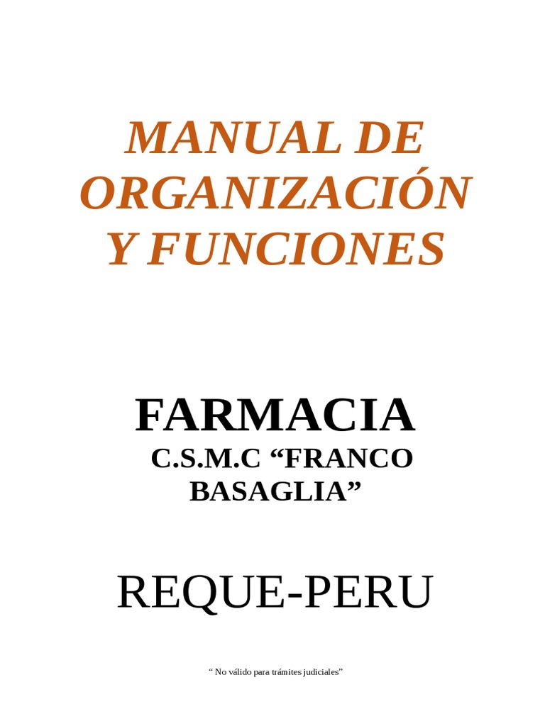 Mof y Rof | PDF | Farmacia | Medicamentos con receta