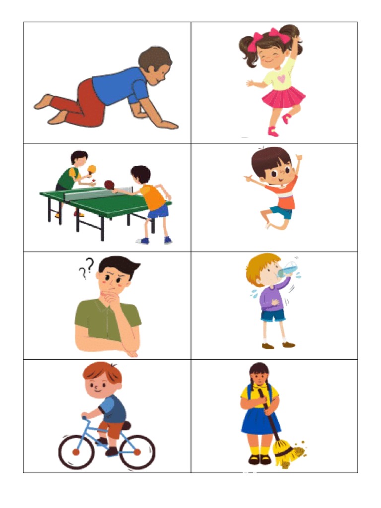 Action Words | PDF