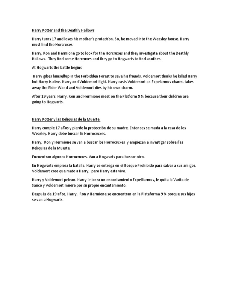 Harry Potter 7 | PDF