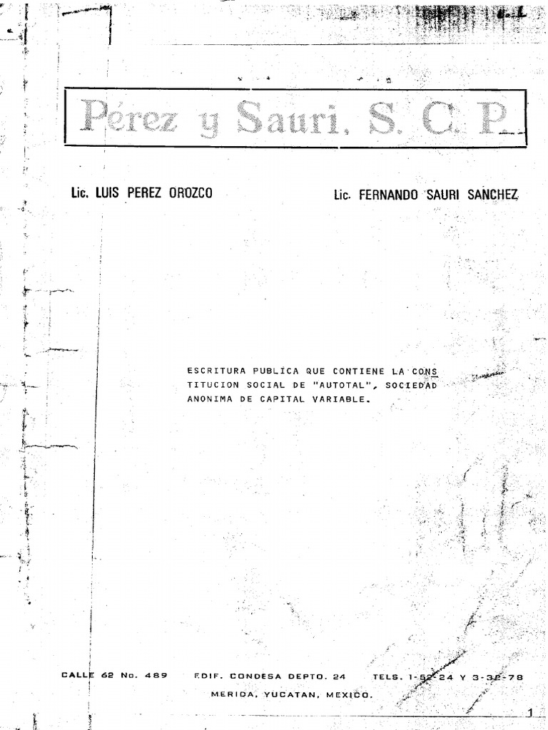 ACTA CONS NISSAN | PDF