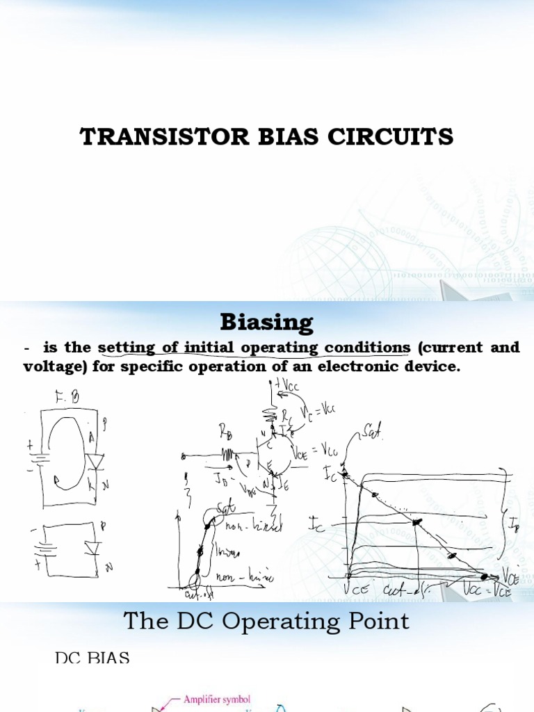 2E Transistor Bias Circuits | PDF