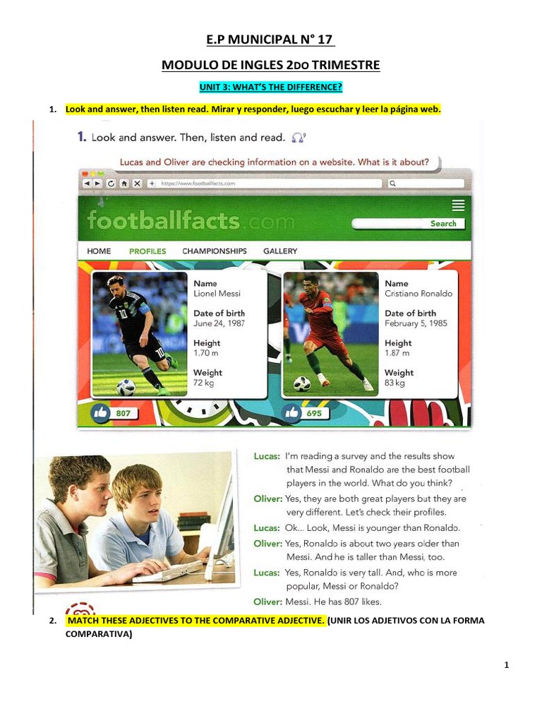 Modulo 2do Trimestre 6to | PDF