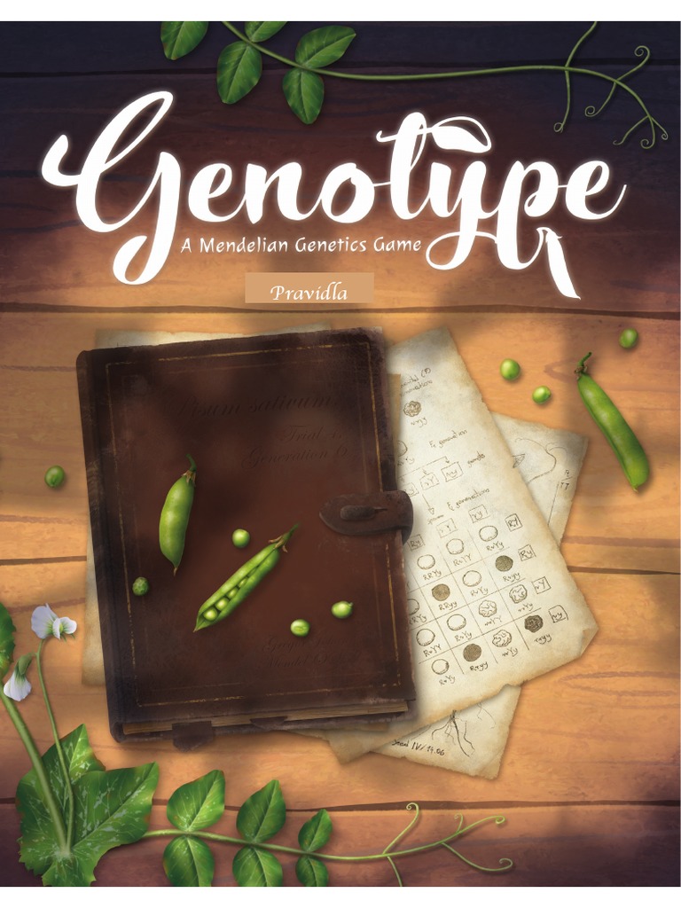 Genotype A Mendelian Genetics Game Pravidla CZ CZ | PDF