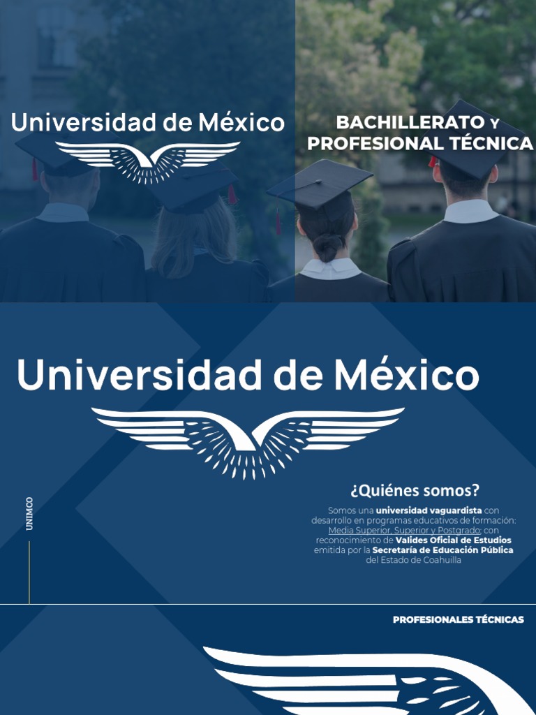 Bachillerato y Profesional Técnica UNIMCO | PDF
