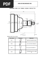 Ejercicios de Programas CNC | PDF | Control numerico | Metalurgia