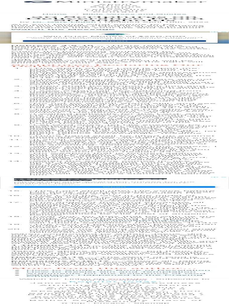 20 Scriptures On Deliverance From Strongholds - Ministrymaker PDF | PDF