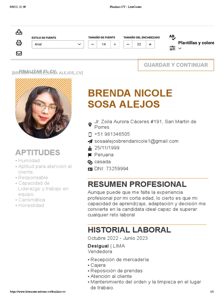 CV Falso | Descargar gratis PDF | Programas sociales | Ciencias de la Salud