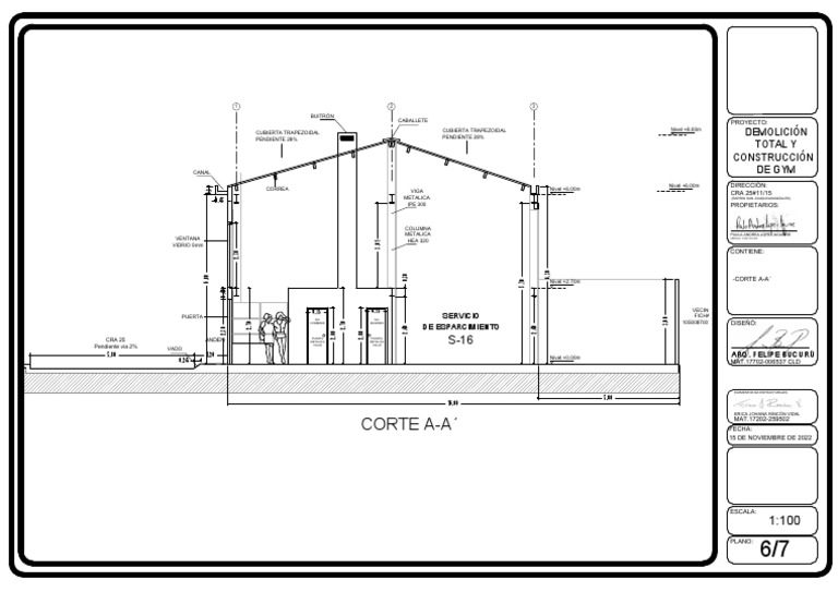 006-10-09-2022 CORR (Reforma) Arq - sanjoaquin-ARQ.1 | PDF 006-10-09-2022 CORR (Reforma) Arq - sanjoaquin-ARQ.1 | PDF