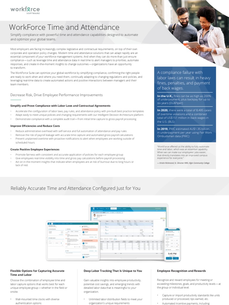 WFS DS Time and Attendance NA | PDF