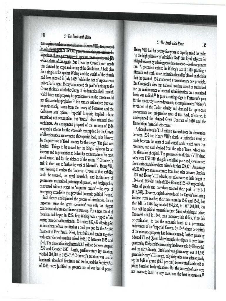 John Guy 2 - Tudor England - Break With Rome | PDF
