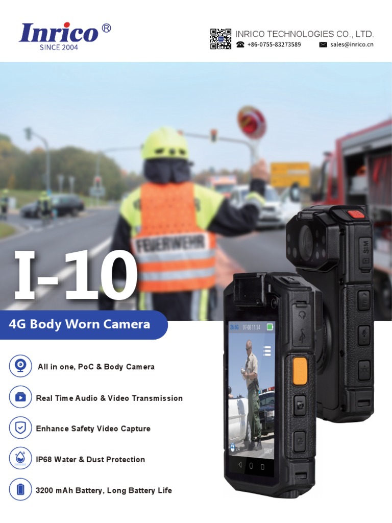 Body Cam I10 | PDF