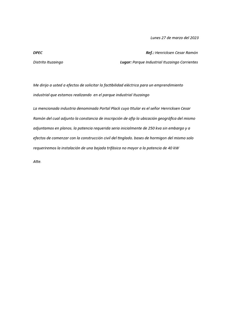 Nota Dpec Placas Del Litoral | PDF