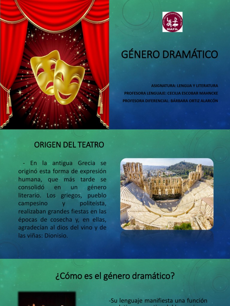 Género Dramático | PDF