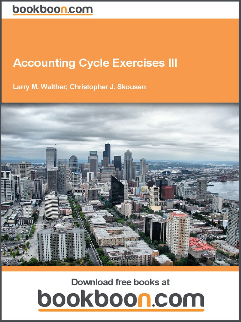 Accounting Cycle Exercises III | PDF