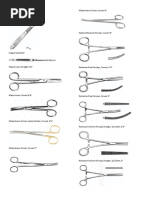 Operating Room Instruments | PDF