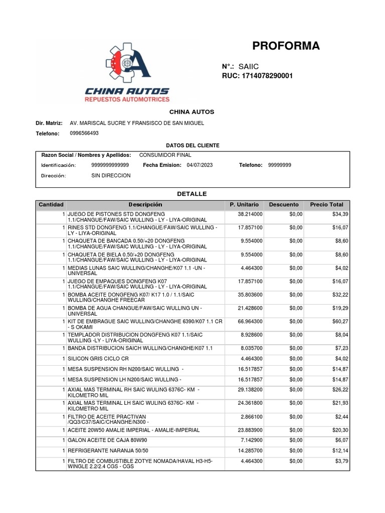Pro Form As in Fact Ura Saic | PDF | Hogar y jardín