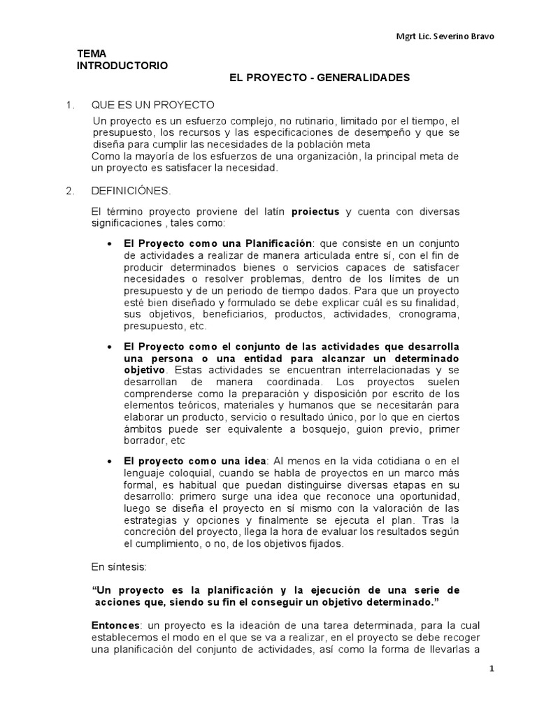 Tema 1 - Estudio de Los Proyectos (SB) | PDF | Business | Software