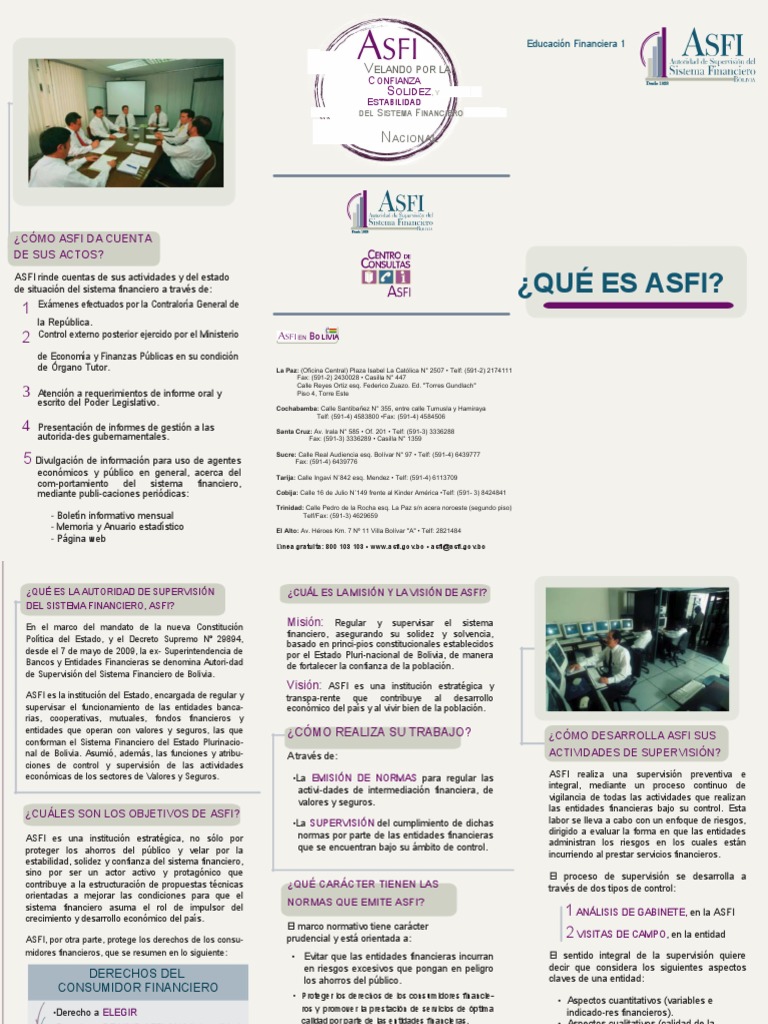 Autoridad de Supervision Del Sistema Financiero (ASFI) | PDF | Seguro | Sistema financiero