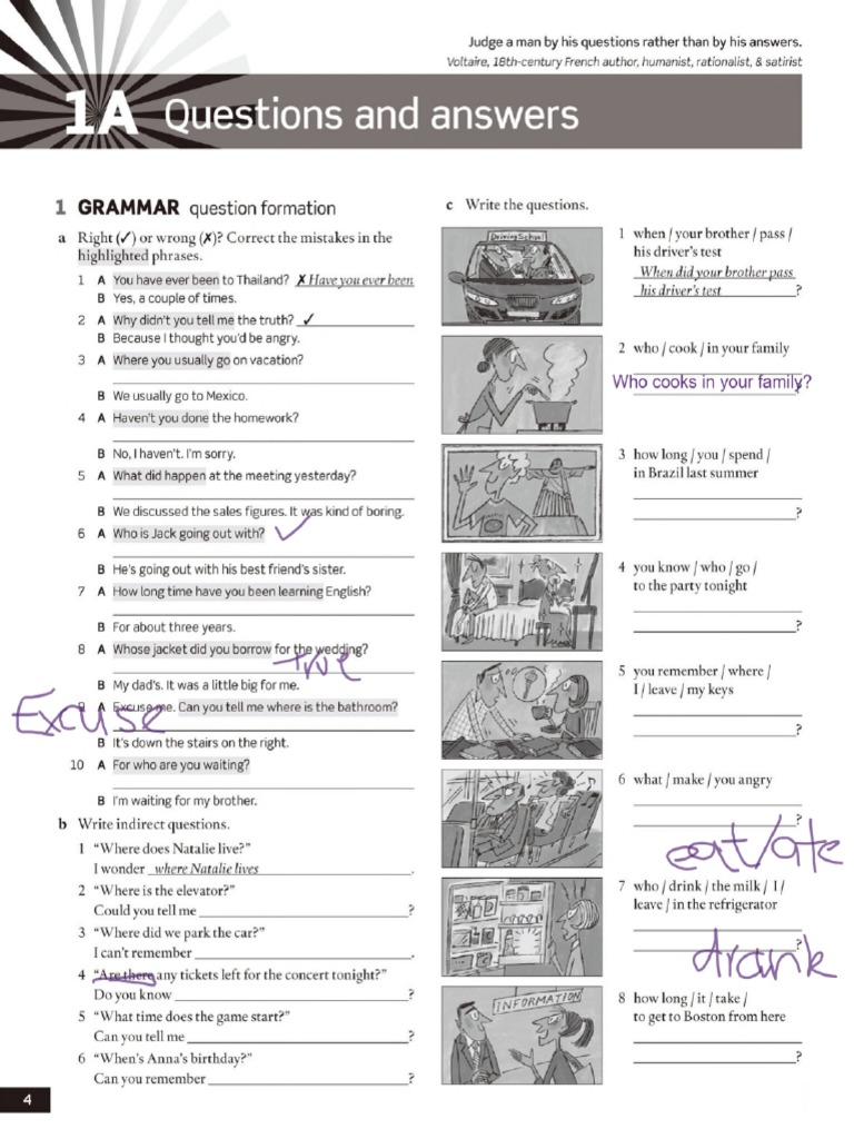 American English File 4 Workbook - PDF Room-5 | PDF