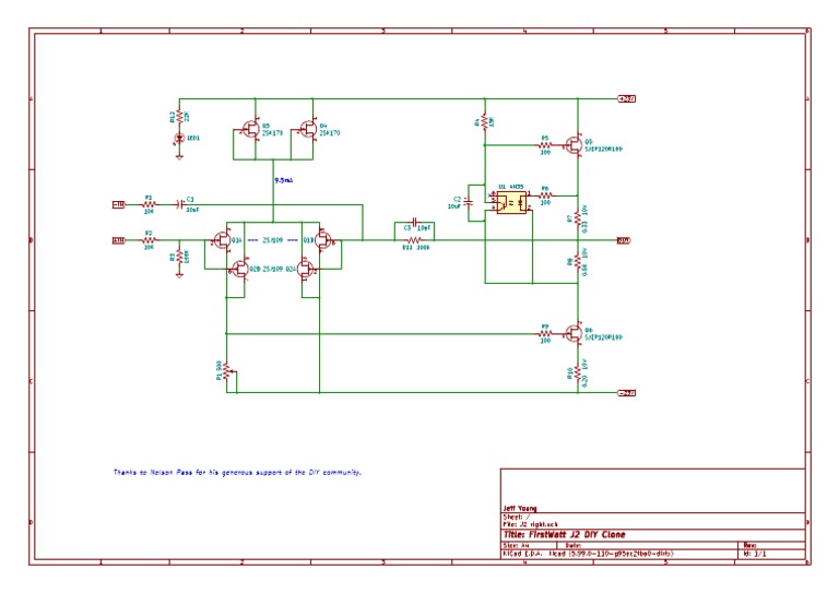 DIY J2 Schematic | PDF