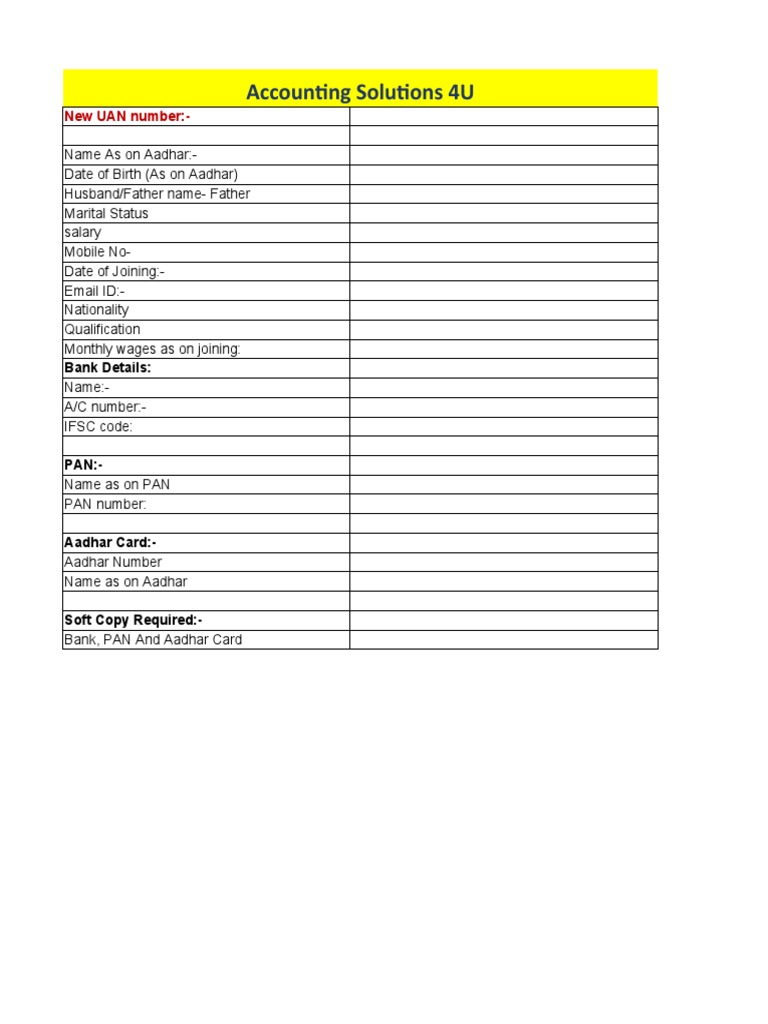 1677995328291esic and Uan for New Join | PDF | Computing