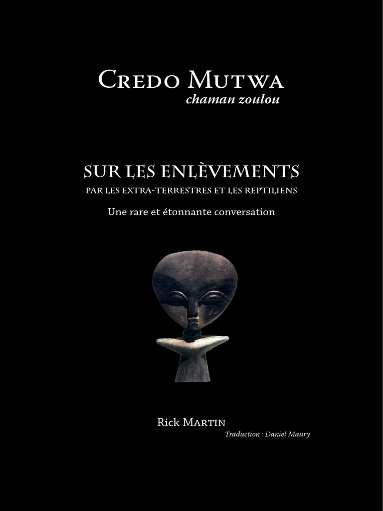 Credo Mutwa - Une Rare Et Étonnante Interview | PDF