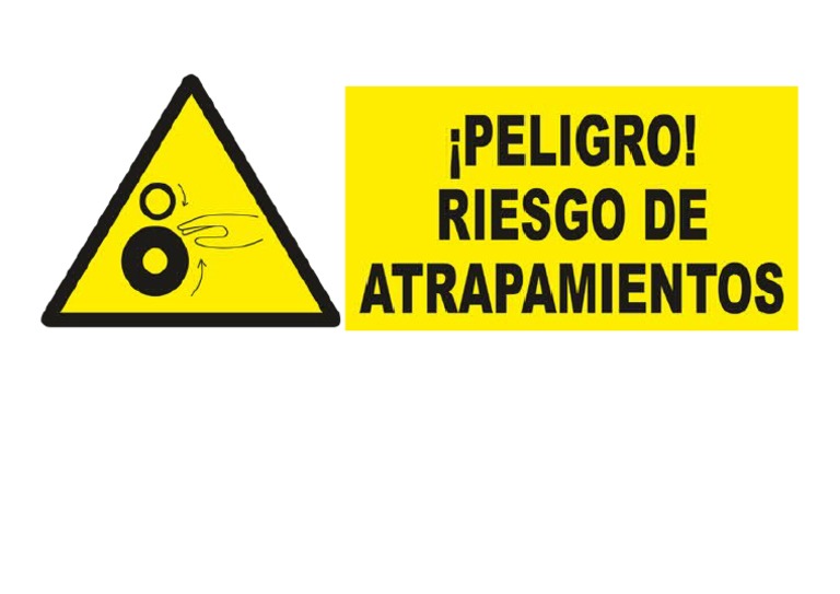 Peligro riesgo de atrapamiento | PDF