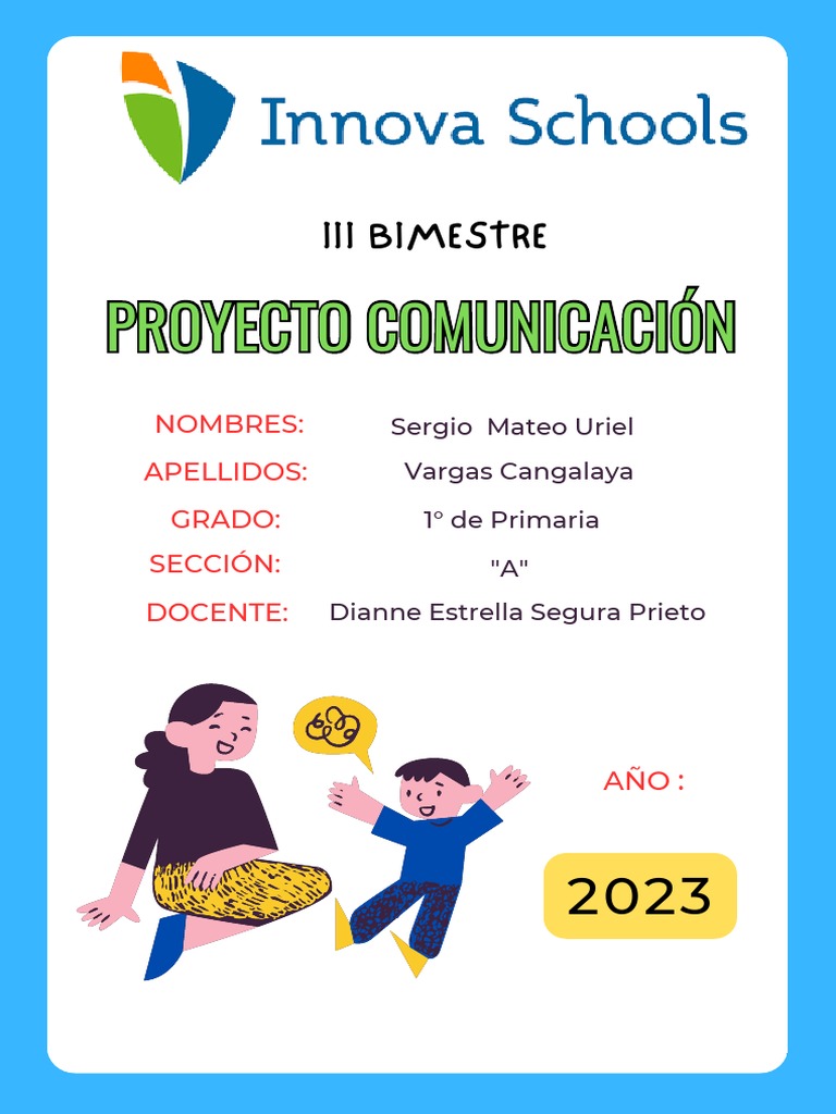Caratula de Proyecto Comunicación | PDF