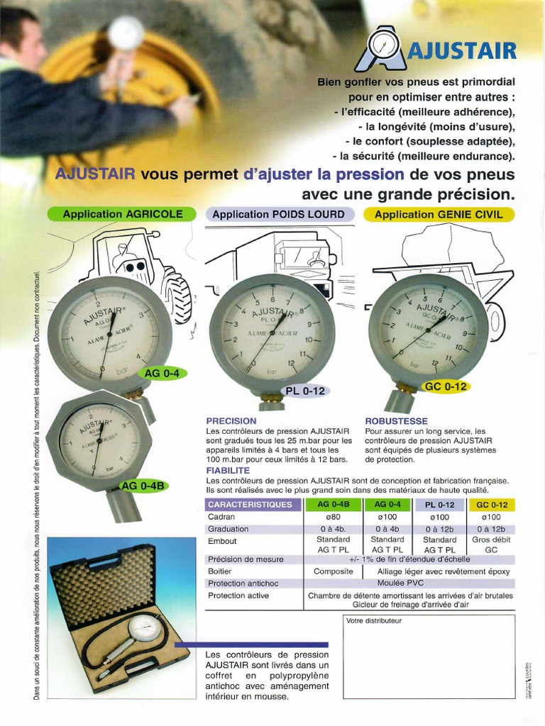 Plaquette Controleur de Pression | PDF