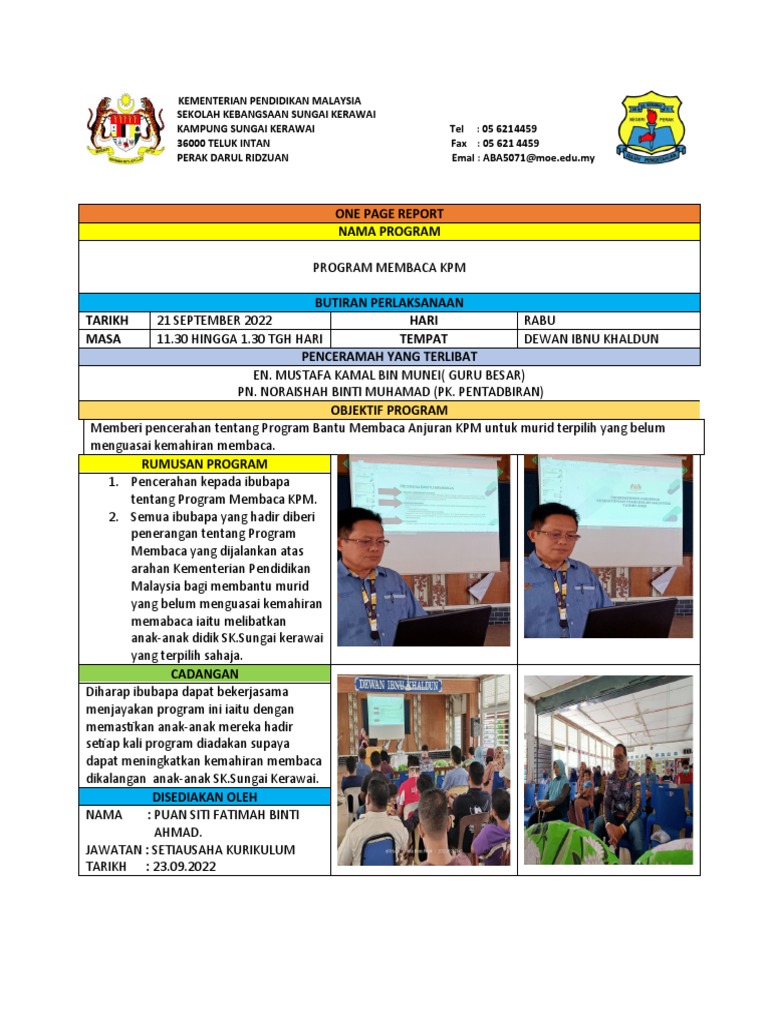 Opr Pembugaran KMKPM | PDF