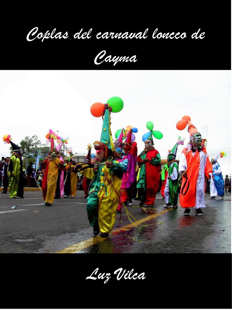 Coplas del Carnaval Loncco de Cayma | PDF | Clásicos